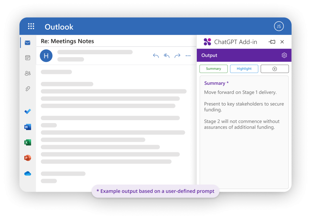 ChatGPT for Outlook – ChatGPT for Outlook Plugin