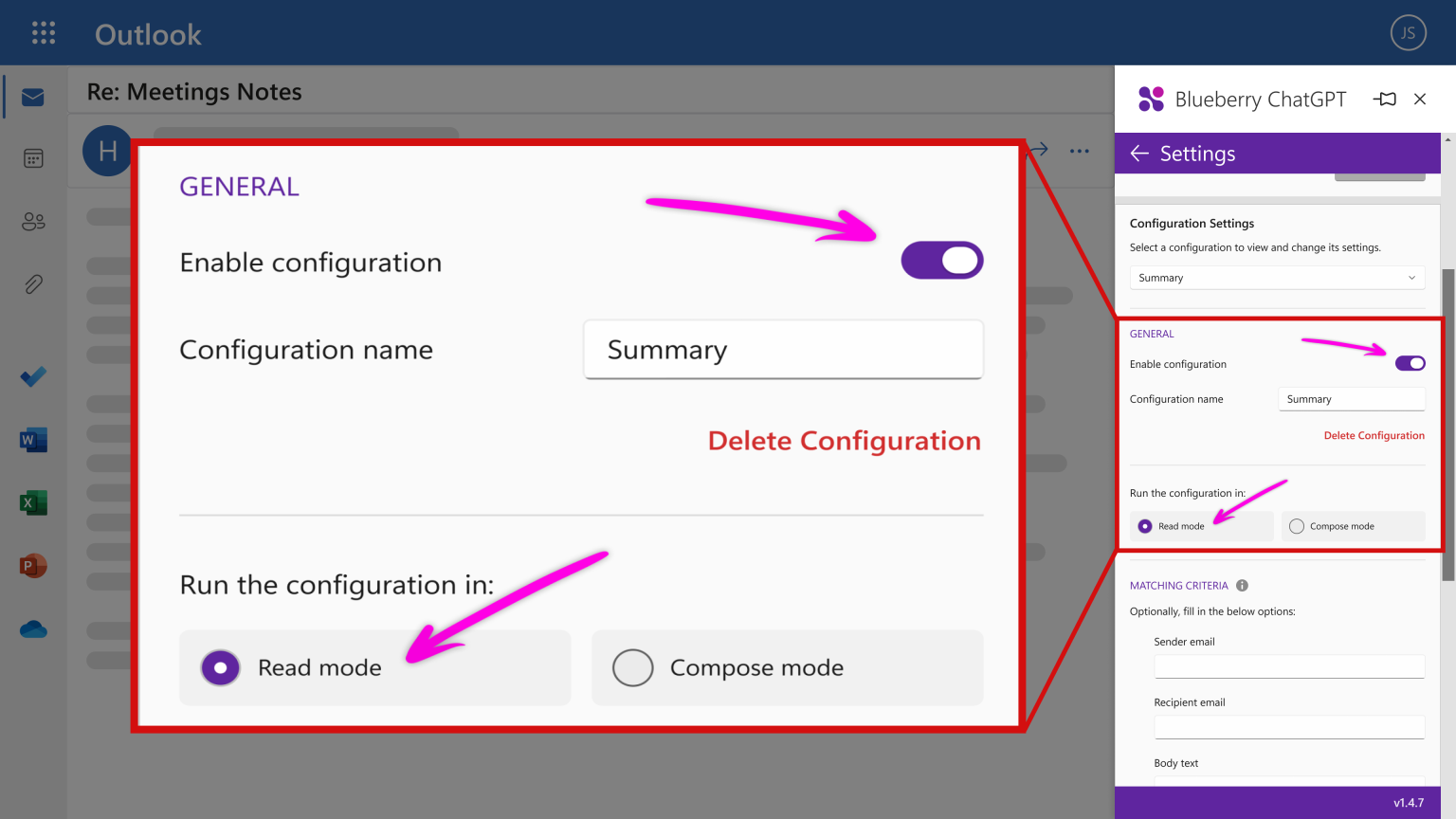 Support – ChatGPT for Outlook