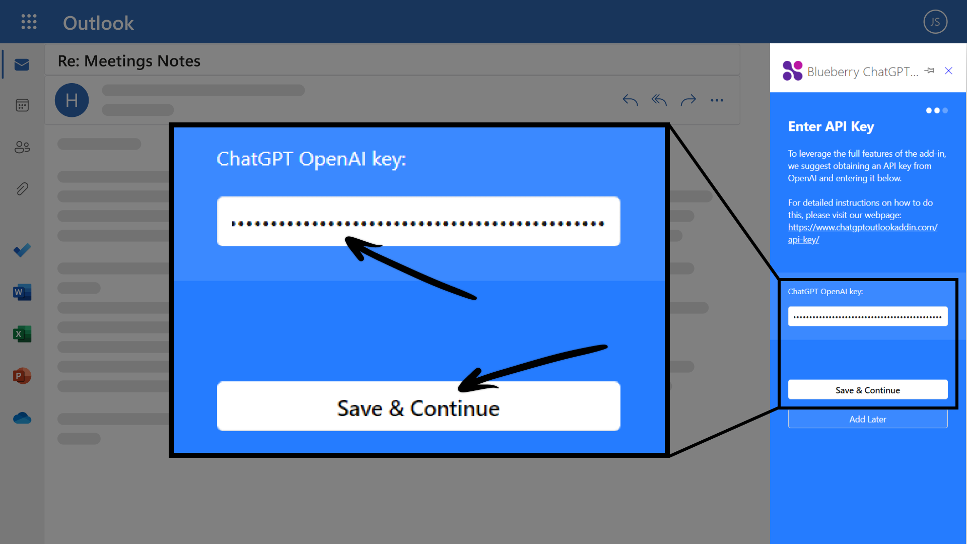 Support - ChatGPT for Outlook